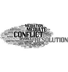 Mediate word cloud concept Royalty Free Vector Image