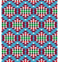 Saudi arabian traditional colors pattern Vector Image