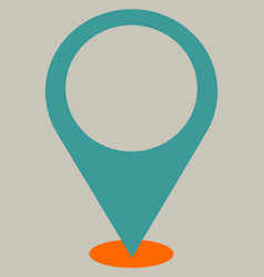 Map pin indicate location Royalty Free Vector Image