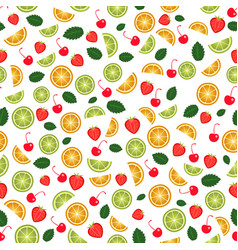 Fruit mix Royalty Free Vector Image - VectorStock