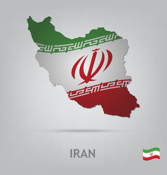 Islamic republic of iran Royalty Free Vector Image