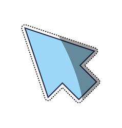 Click arrow symbol Royalty Free Vector Image - VectorStock
