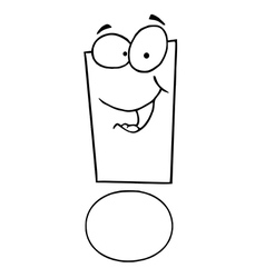 Cartoon words and symbols Royalty Free Vector Image