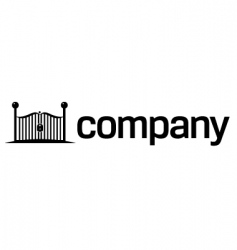 Security gates logo Royalty Free Vector Image - VectorStock