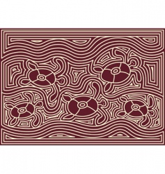 Australian pattern Royalty Free Vector Image - VectorStock