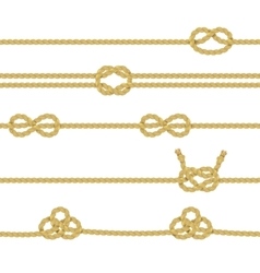 Rope net seamless pattern Royalty Free Vector Image