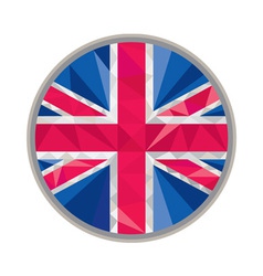 United kingdom uk british country flag union jack Vector Image