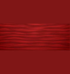 Abstract red wavy lines Royalty Free Vector Image