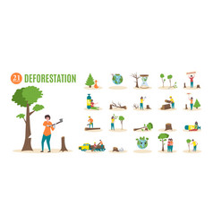 Watching cartoons composition Royalty Free Vector Image