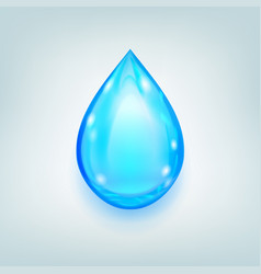 Object water drop Royalty Free Vector Image - VectorStock