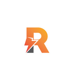 P electric energy power logo design company Vector Image