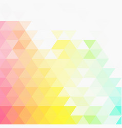 Abstract triangle background Royalty Free Vector Image