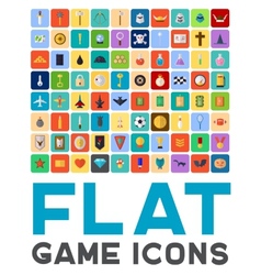 Game match icon character set in different colors Vector Image