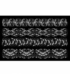 Calligraphy cross Royalty Free Vector Image - VectorStock