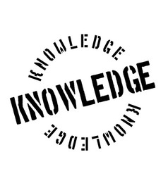 Knowledge rubber stamp Royalty Free Vector Image