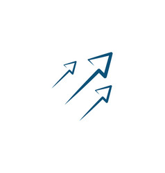 Left modern arrow icon Royalty Free Vector Image