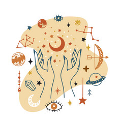 Magical elements collection Royalty Free Vector Image