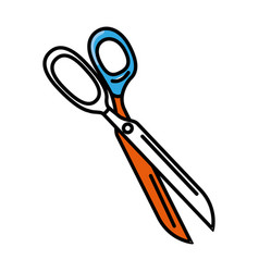 Scissors cartoon Royalty Free Vector Image - VectorStock