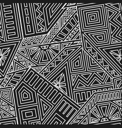 Aztec seamless pattern Royalty Free Vector Image