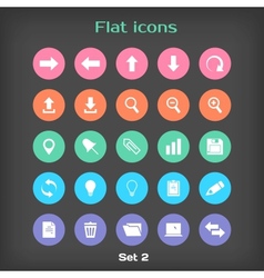Set of 100 icons for web design Royalty Free Vector Image