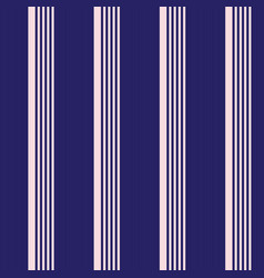 Pink and navy stripe seamless pattern background Vector Image