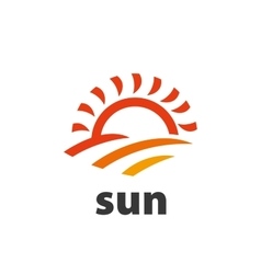 Solar logo Royalty Free Vector Image - VectorStock