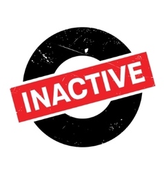 Inactive rubber stamp Royalty Free Vector Image