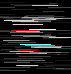 Glitch elements set computer screen error Vector Image