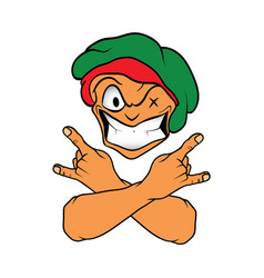 Crazy logo Royalty Free Vector Image - VectorStock