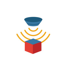 Proximity sensor icon simple element from sensors Vector Image