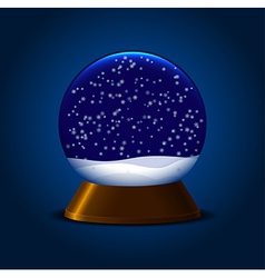 Magic snowball Royalty Free Vector Image - VectorStock