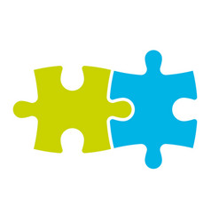 Human body jigsaw puzzle Royalty Free Vector Image