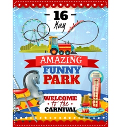 Playground safety tips poster Royalty Free Vector Image
