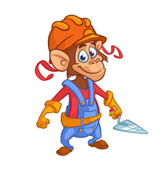 Construction worker cartoon Royalty Free Vector Image