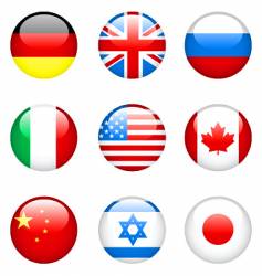 International flags sample Royalty Free Vector Image