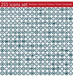 Icon set twelve Royalty Free Vector Image - VectorStock