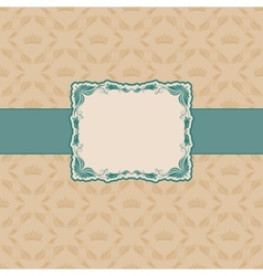 Template frame design Royalty Free Vector Image