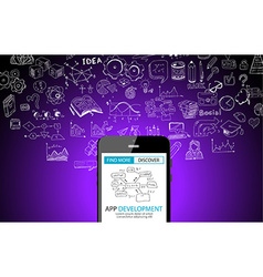 Software development banner Royalty Free Vector Image