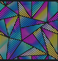 Abstract luxury blue geometric squares pattern Vector Image