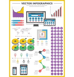 Infographics collection Royalty Free Vector Image