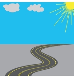 Intersections and branch roads in the animated Vector Image