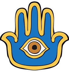 Hamsa hand Royalty Free Vector Image - VectorStock