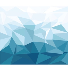 Abstract blue triangle modern template Royalty Free Vector