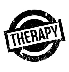 Therapy rubber stamp Royalty Free Vector Image