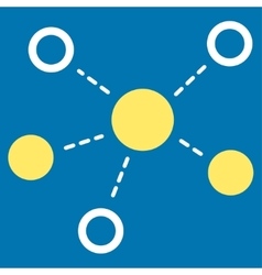 Virtual Links icon Royalty Free Vector Image - VectorStock