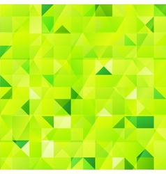 Abstract green hemisphere made of six-sided Vector Image