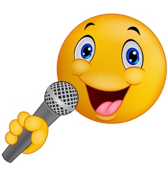 Thumb up emoticon Royalty Free Vector Image - VectorStock