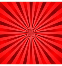 Retro rays comic red background vintage Royalty Free Vector
