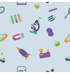 Science horizontal background Royalty Free Vector Image