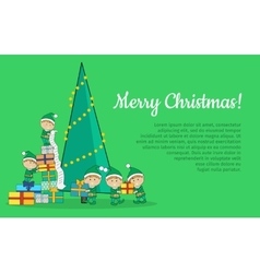 Elves cartoon fairytale Royalty Free Vector Image